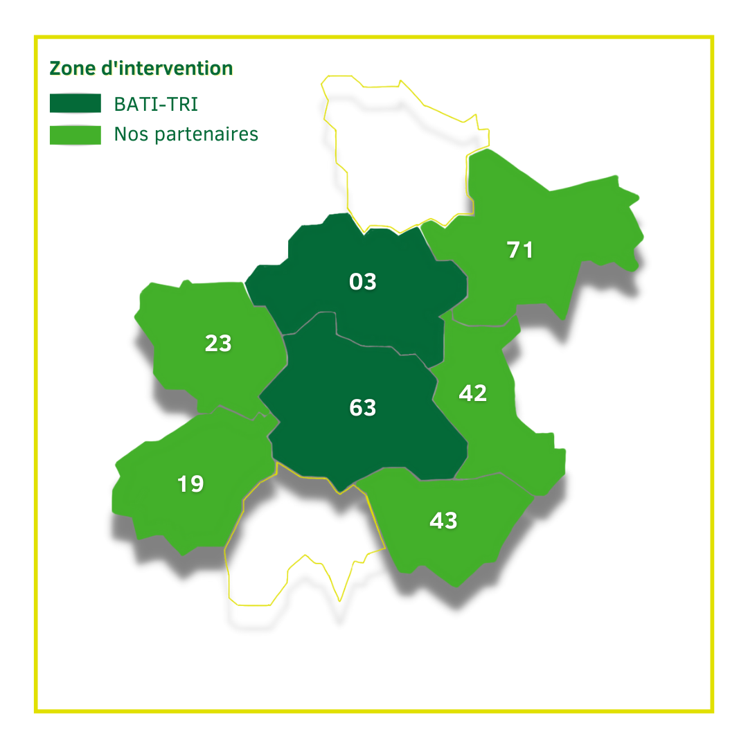Services de proximité de collecte et traitement de déchets | Bati-Tri